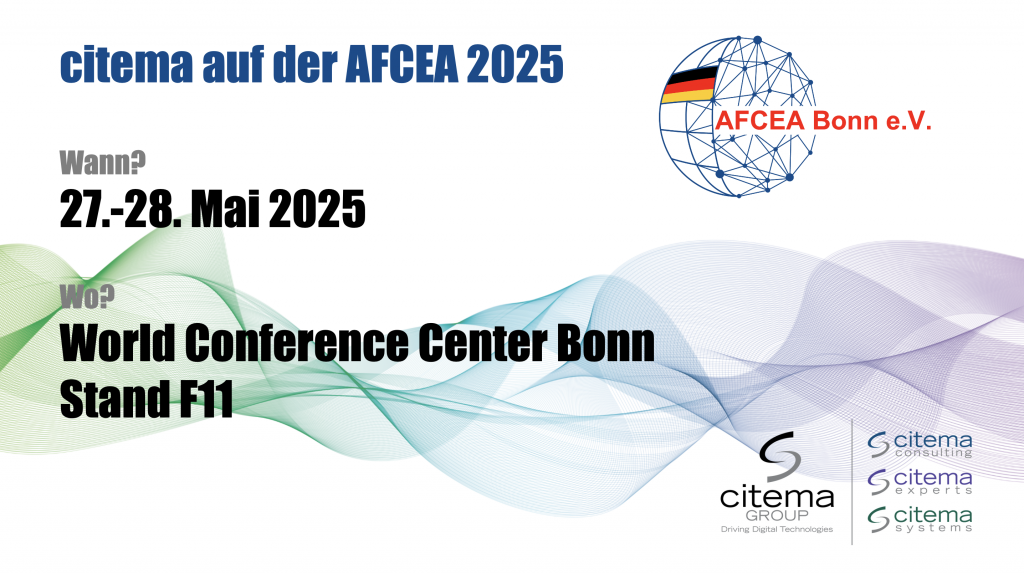 Save the Date: citema auf der AFCEA 2025 - citema group